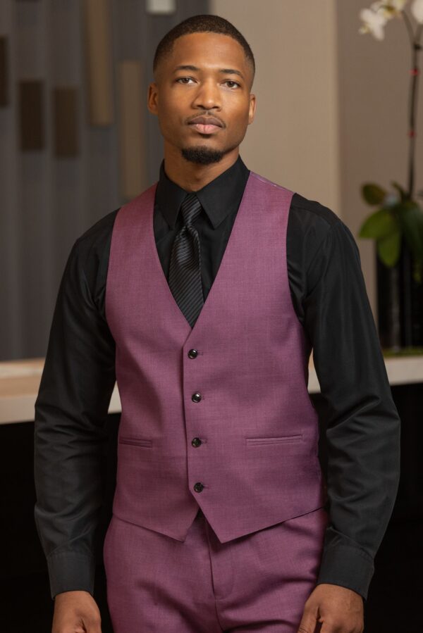 Violet Suit Separates Vest - Sport Coat Blazer